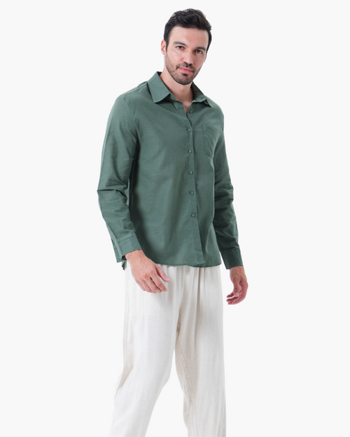 Old Money Linen Combo (Longsleeve) | Old Money